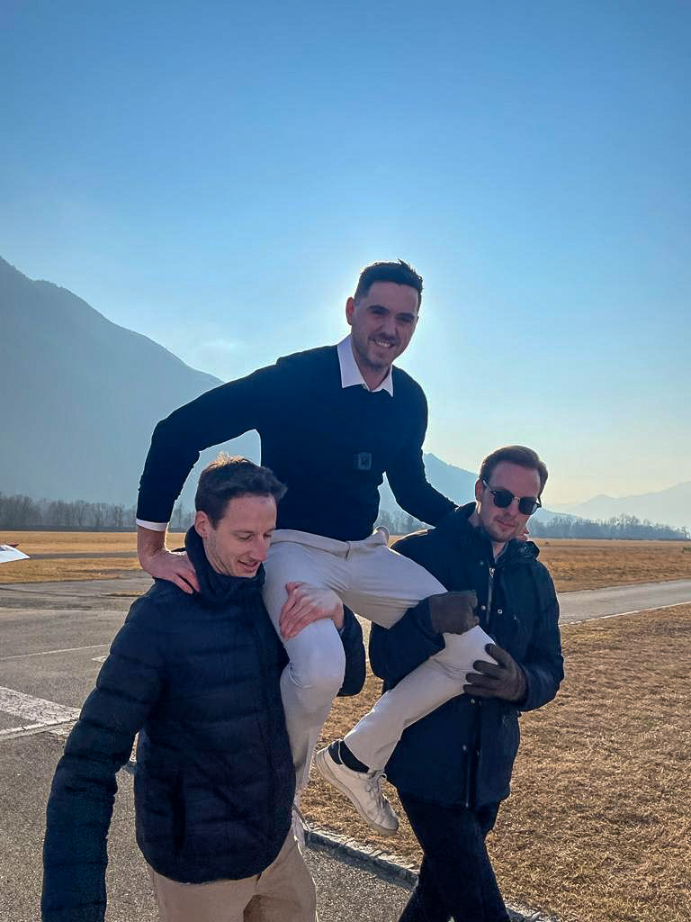 First solos for EPST students Guus, Florian and Luc - EPST